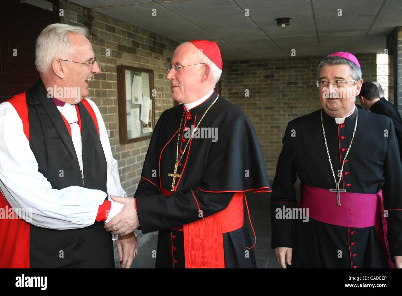 Cardinal Sean Brady returns to Ireland Stock Photo - Alamy