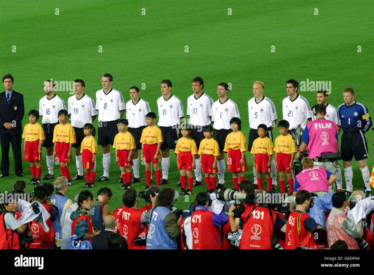 Soccer - FIFA World Cup 2002 - Final - Germany v Brazil. The Germany ...