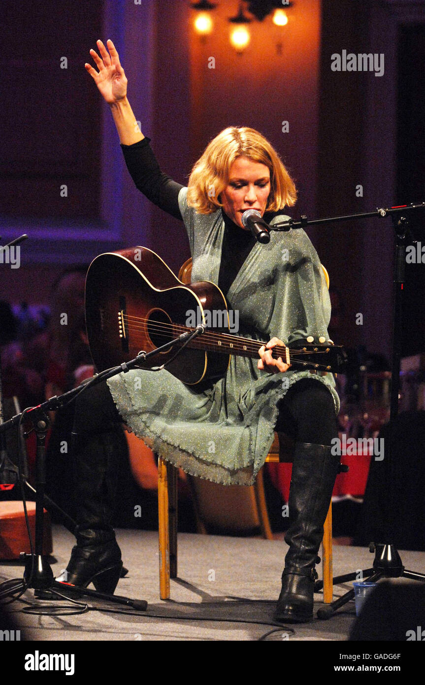 Cerys Matthews, formerly of the band Catatonia, performs at the Prince ...