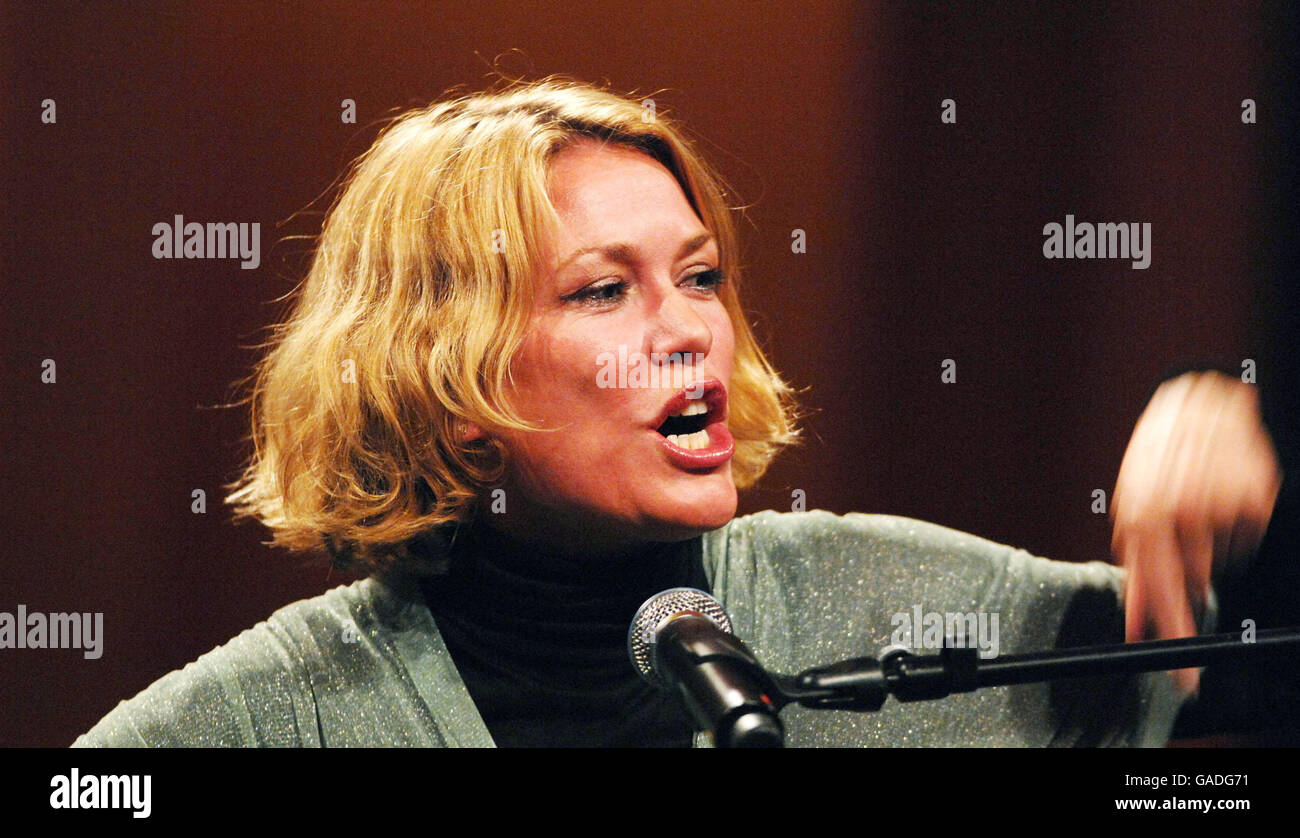 Cerys Matthews, formerly of the band Catatonia, performs at the Prince ...