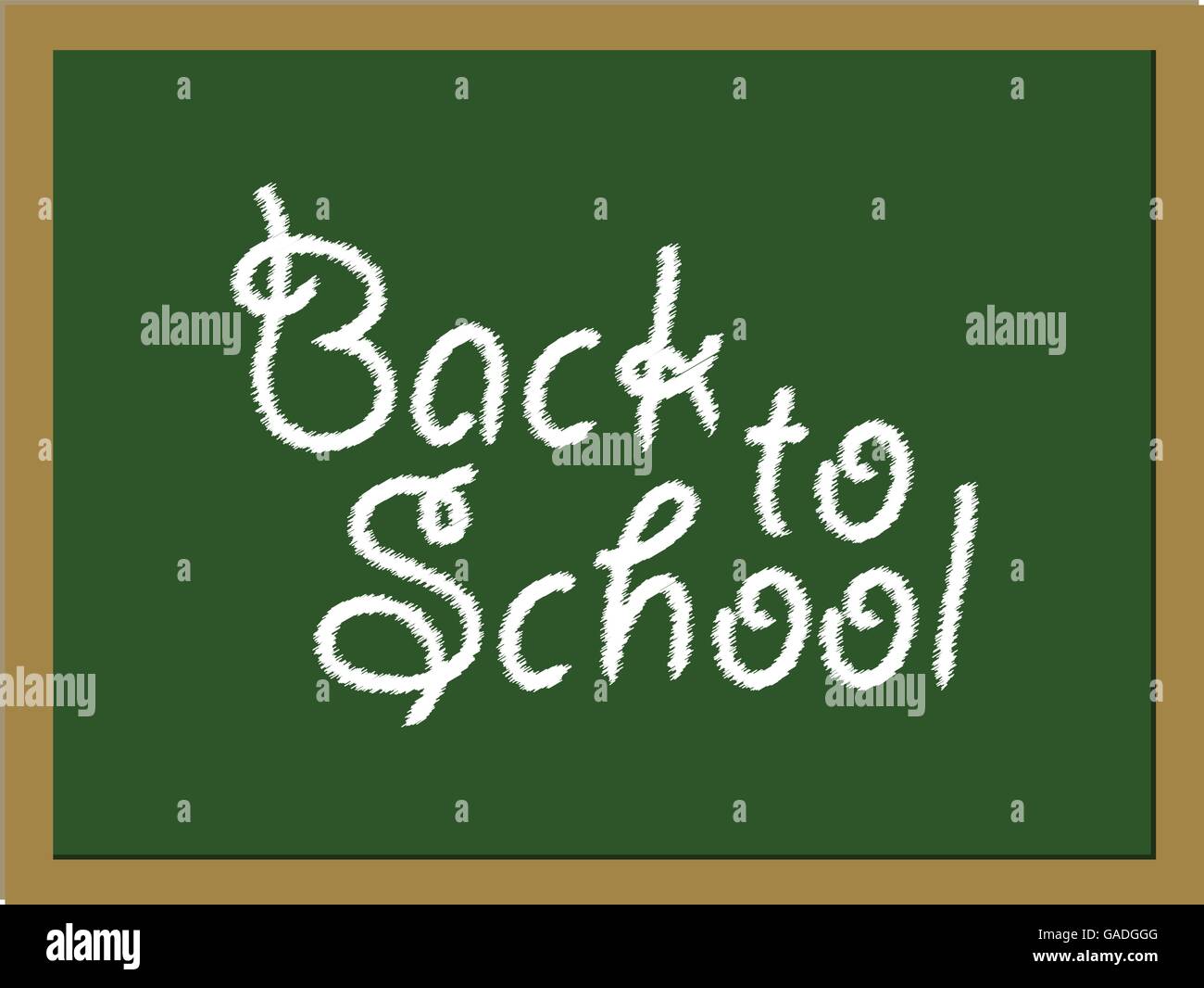 Illustration green board school Stock Vector Images - Alamy