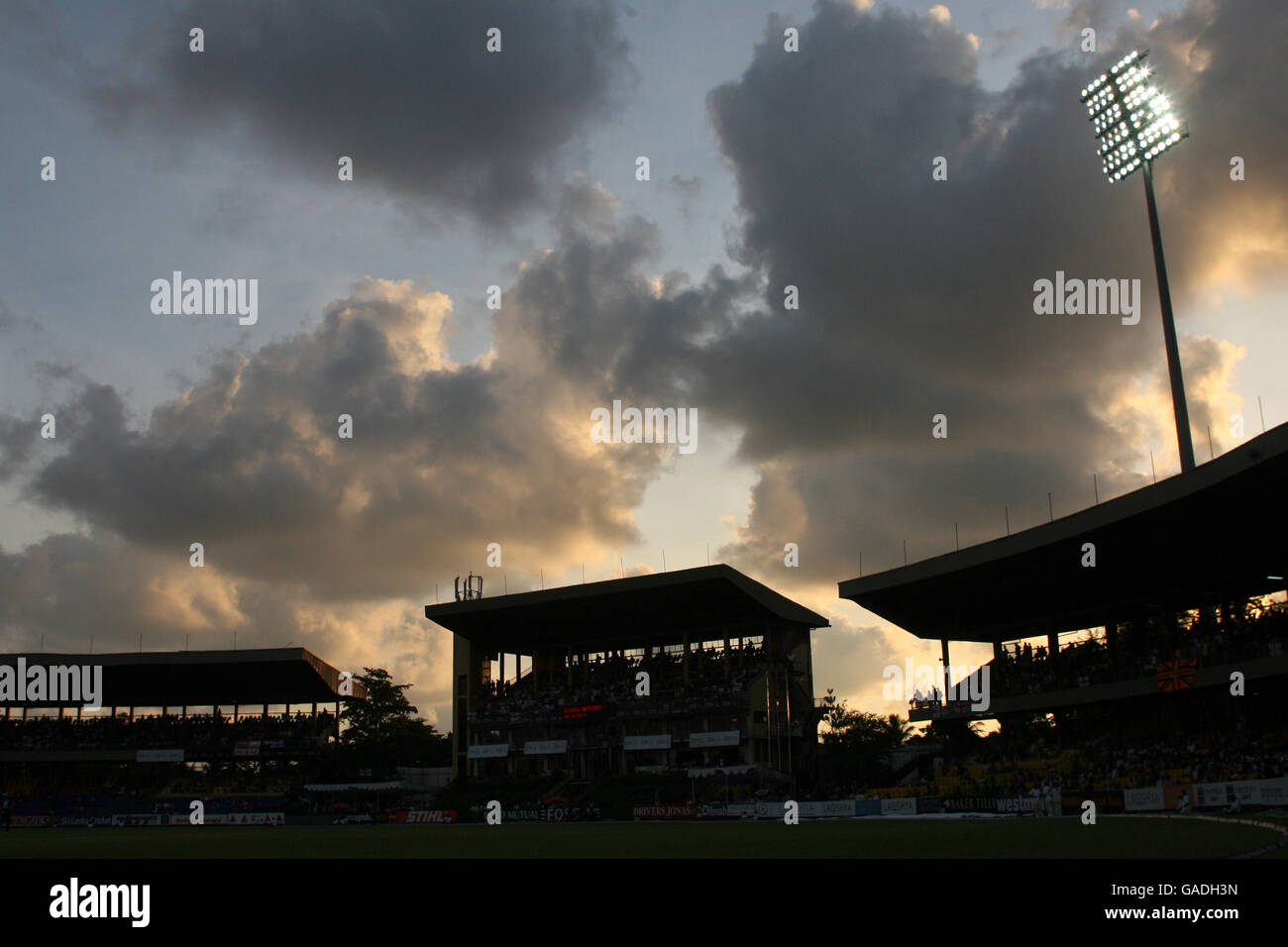 General view of the r premadasa stadium in columbo hi-res stock ...