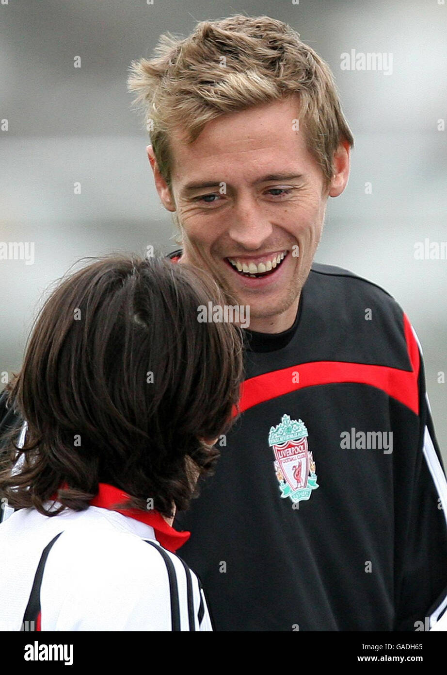 Soccer - UEFA Champions League - Quarter Final - First Leg - Liverpool ...