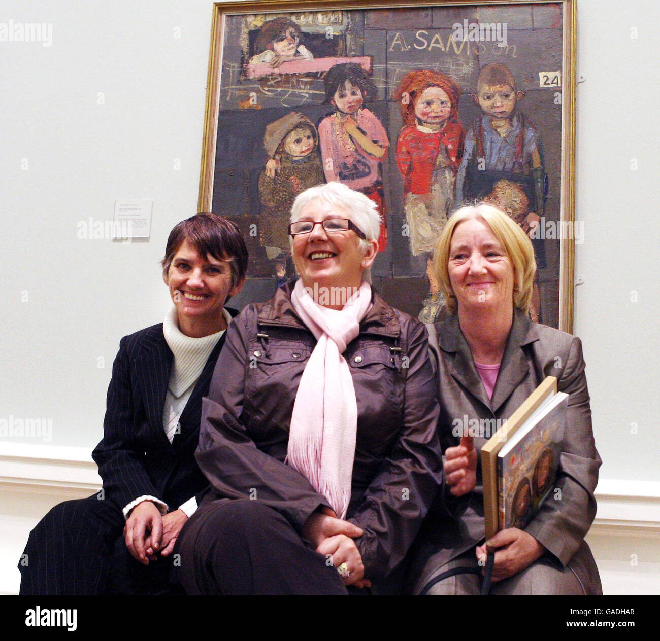 (Left to right) Ann McKenna, Mary McDonald and Pat McLean, some of the ...