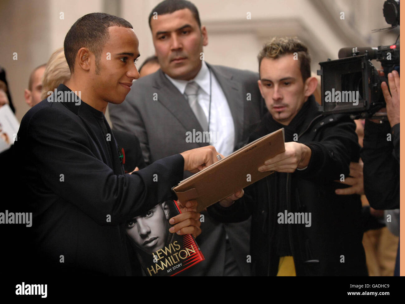 Lewis Hamilton Book Launch Photocall - London Stock Photo - Alamy