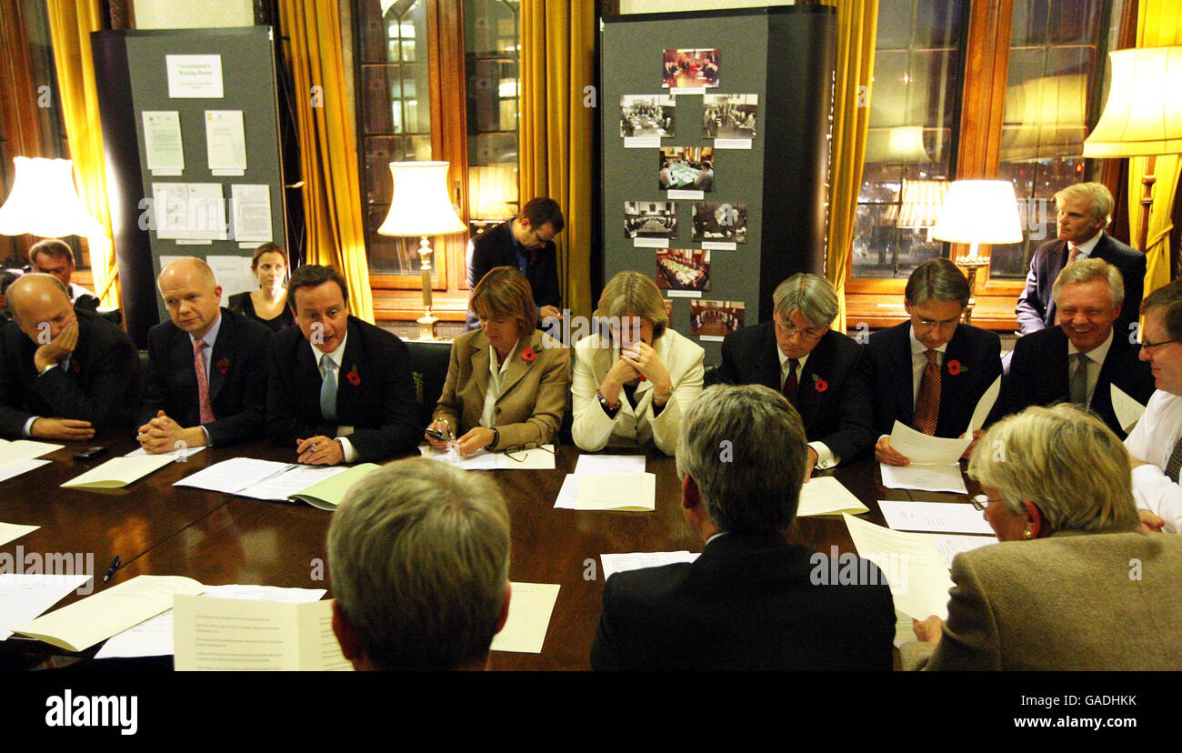Shadow Cabinet meeting Stock Photo - Alamy