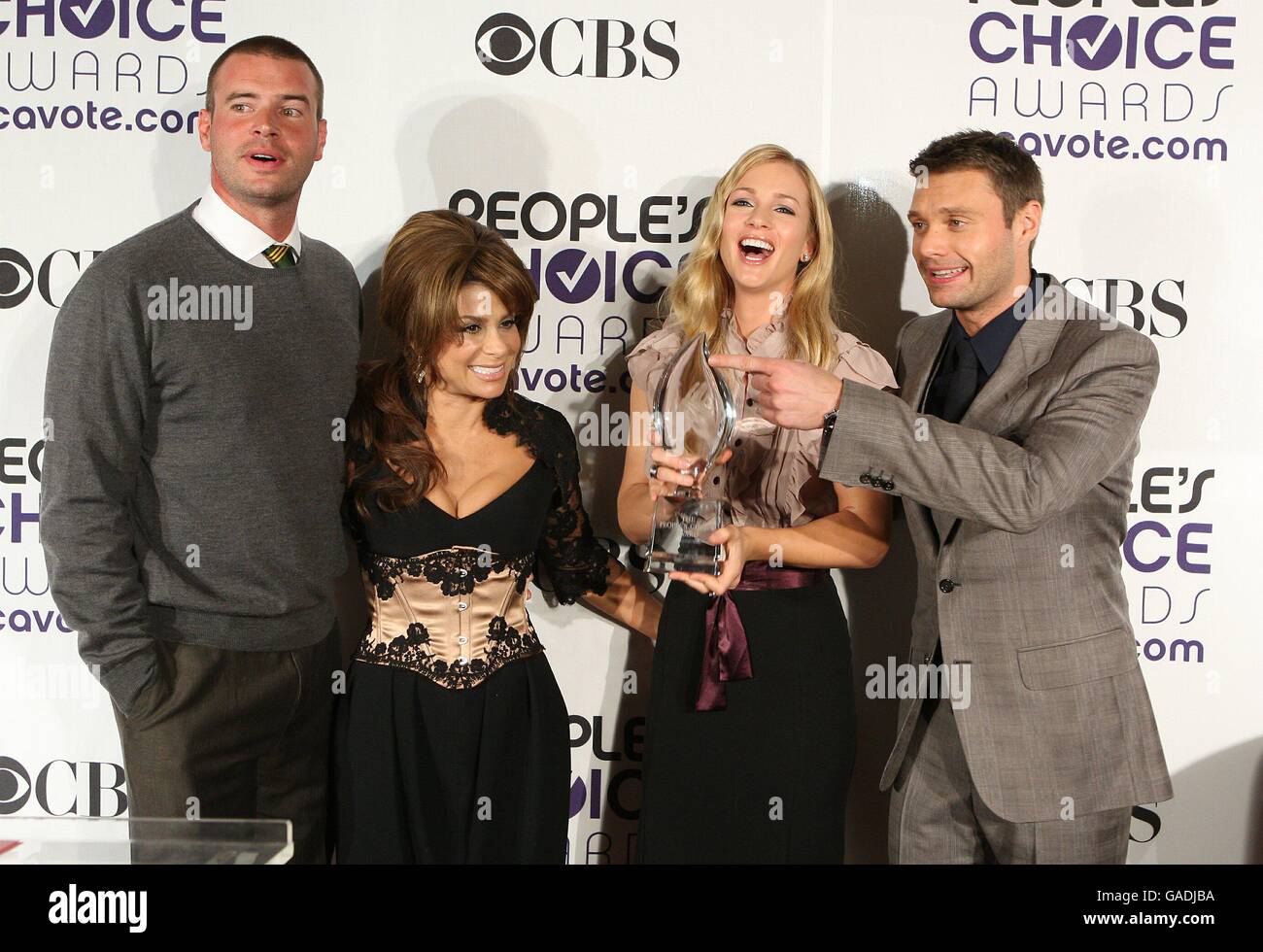 Ryan seacrest and paula abdul hi-res stock photography and images - Alamy