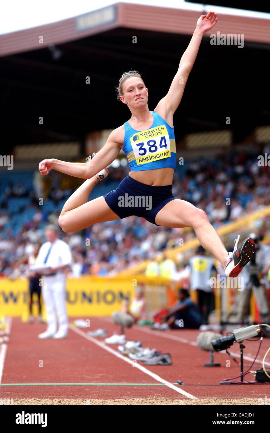 Sarah wellstead long jump norwich hi-res stock photography and images ...