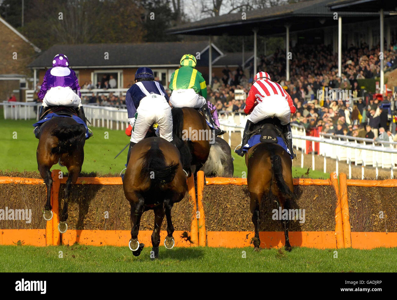 Fontwell racecourse general view hi-res stock photography and images ...