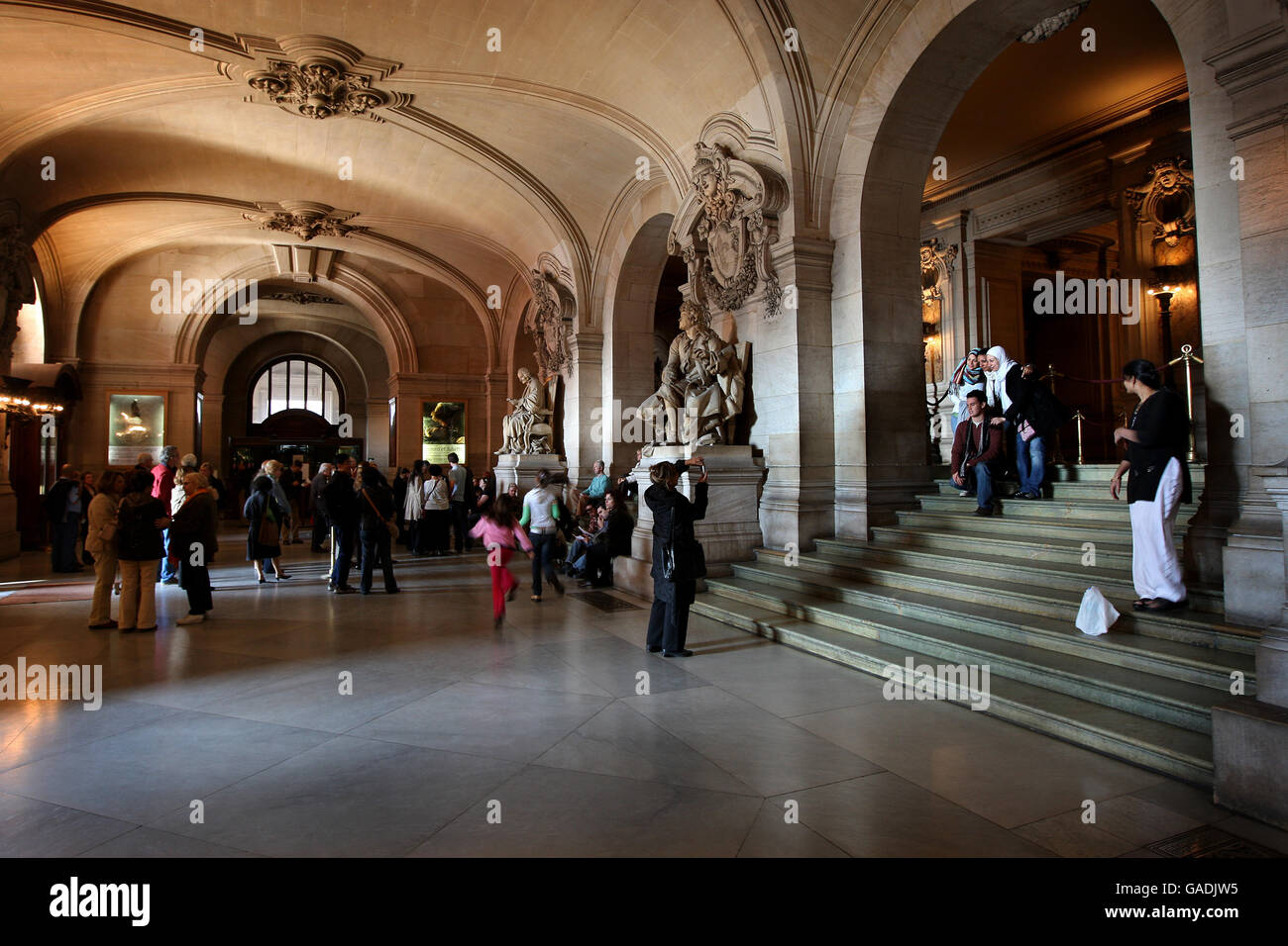 Stock - Opera - Paris. Foyer of the 'Opera', Paris Stock Photo - Alamy