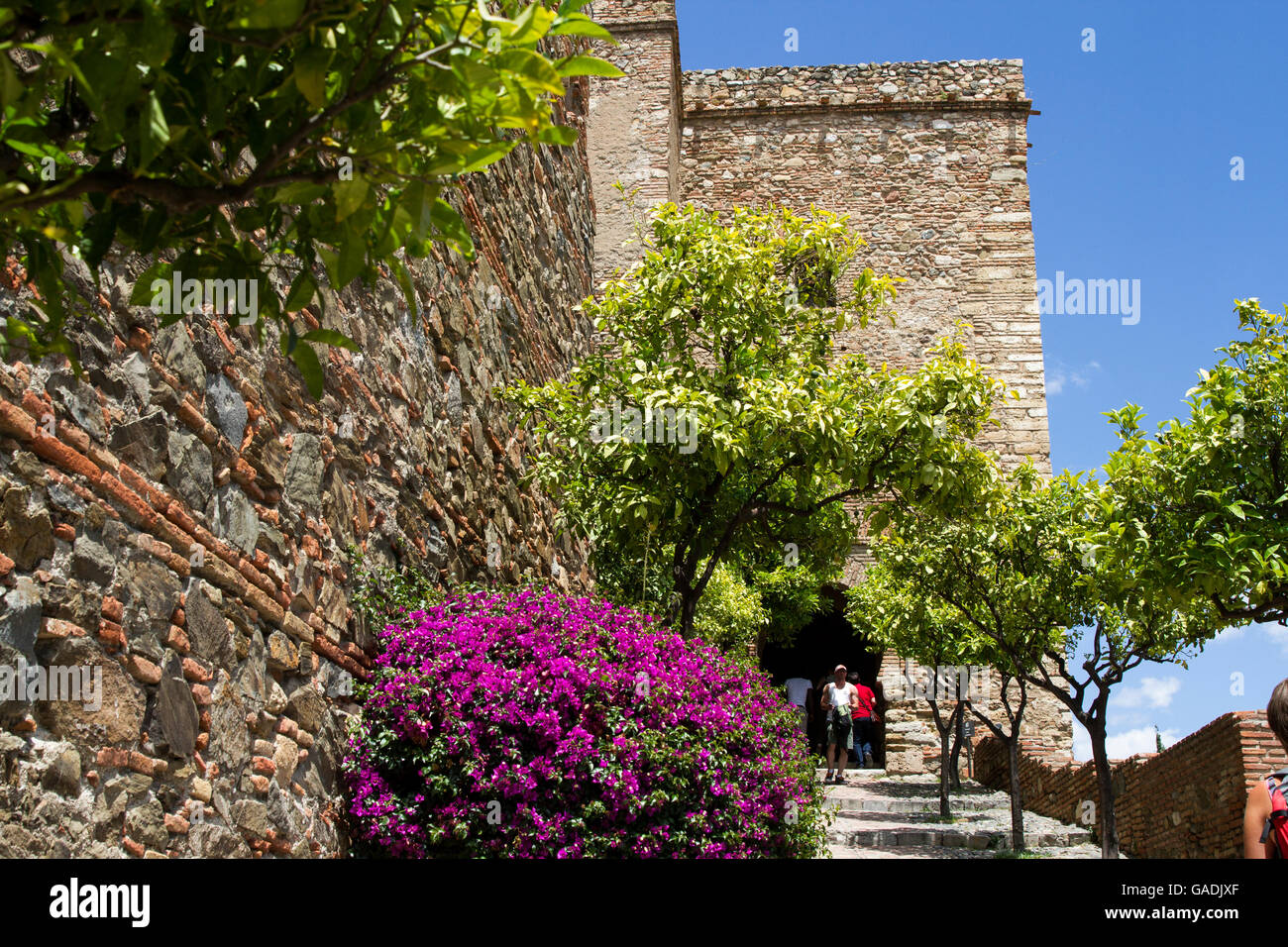 Malaga castle hi-res stock photography and images - Alamy
