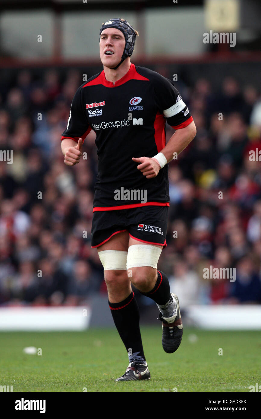 Rugby union edf energy cup saracens bristol vicarage road stadium hi ...
