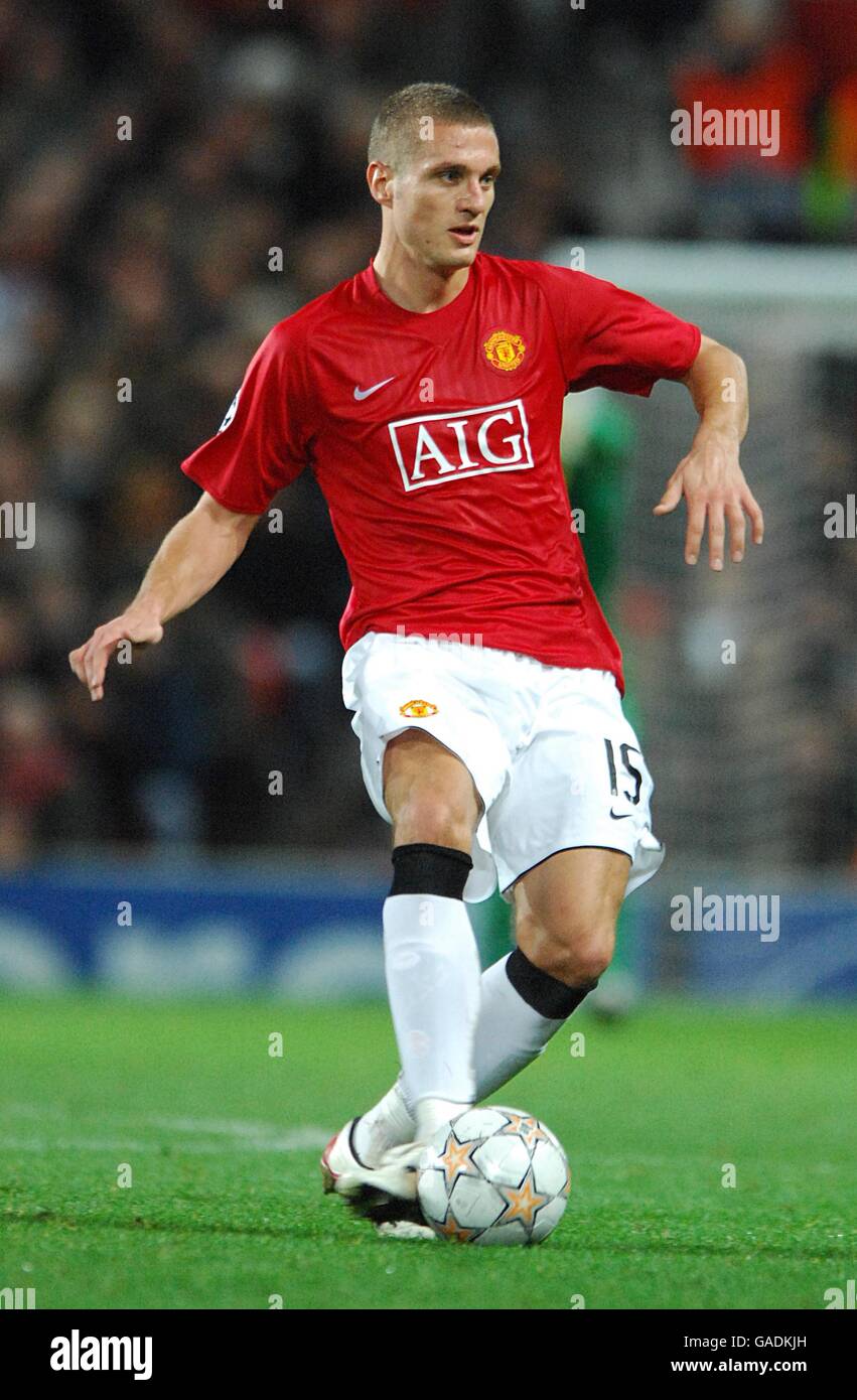 Old trafford nemanja vidic hi-res stock photography and images - Alamy