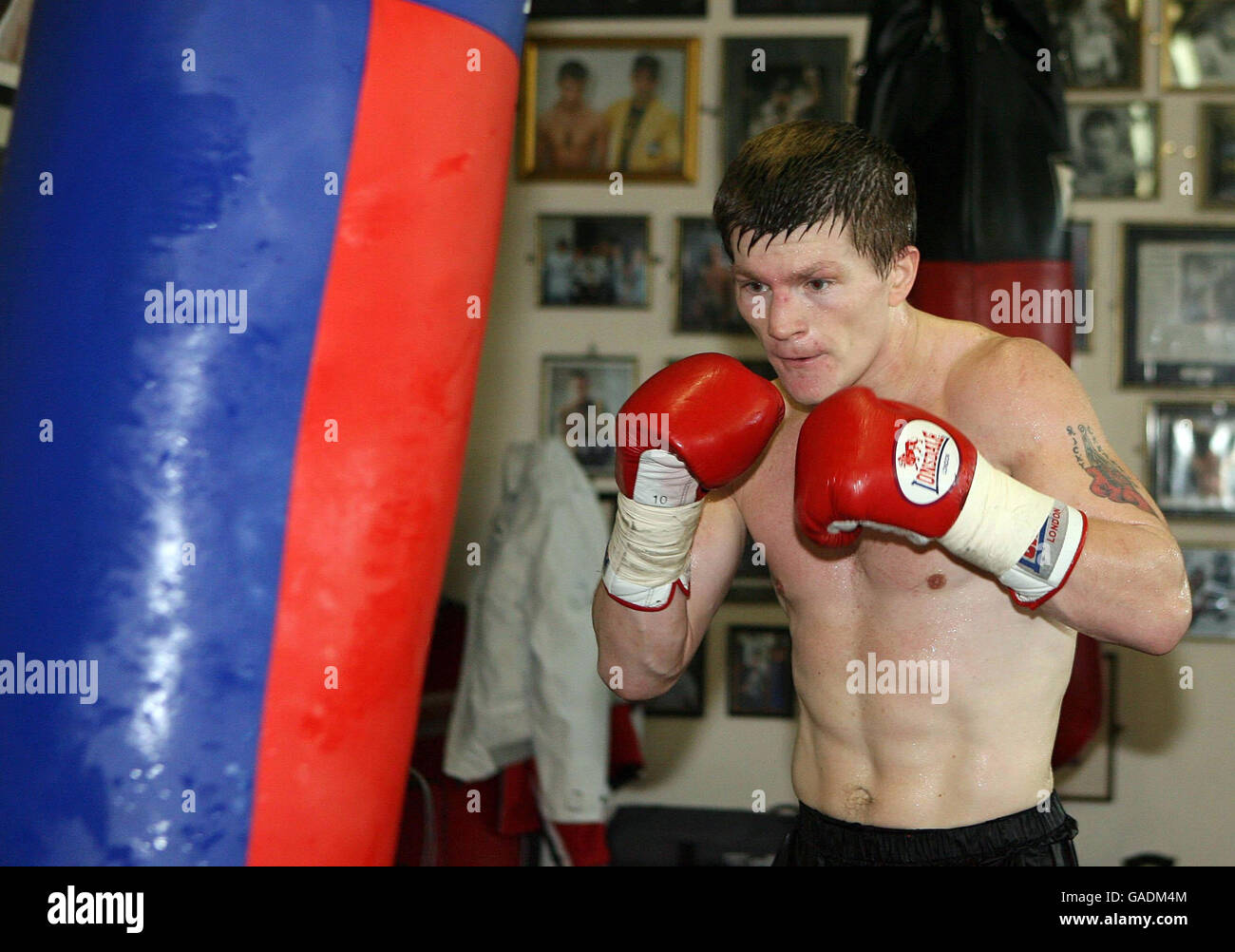 Boxing - Ricky Hatton Open Training Session - Manchester Stock Photo ...