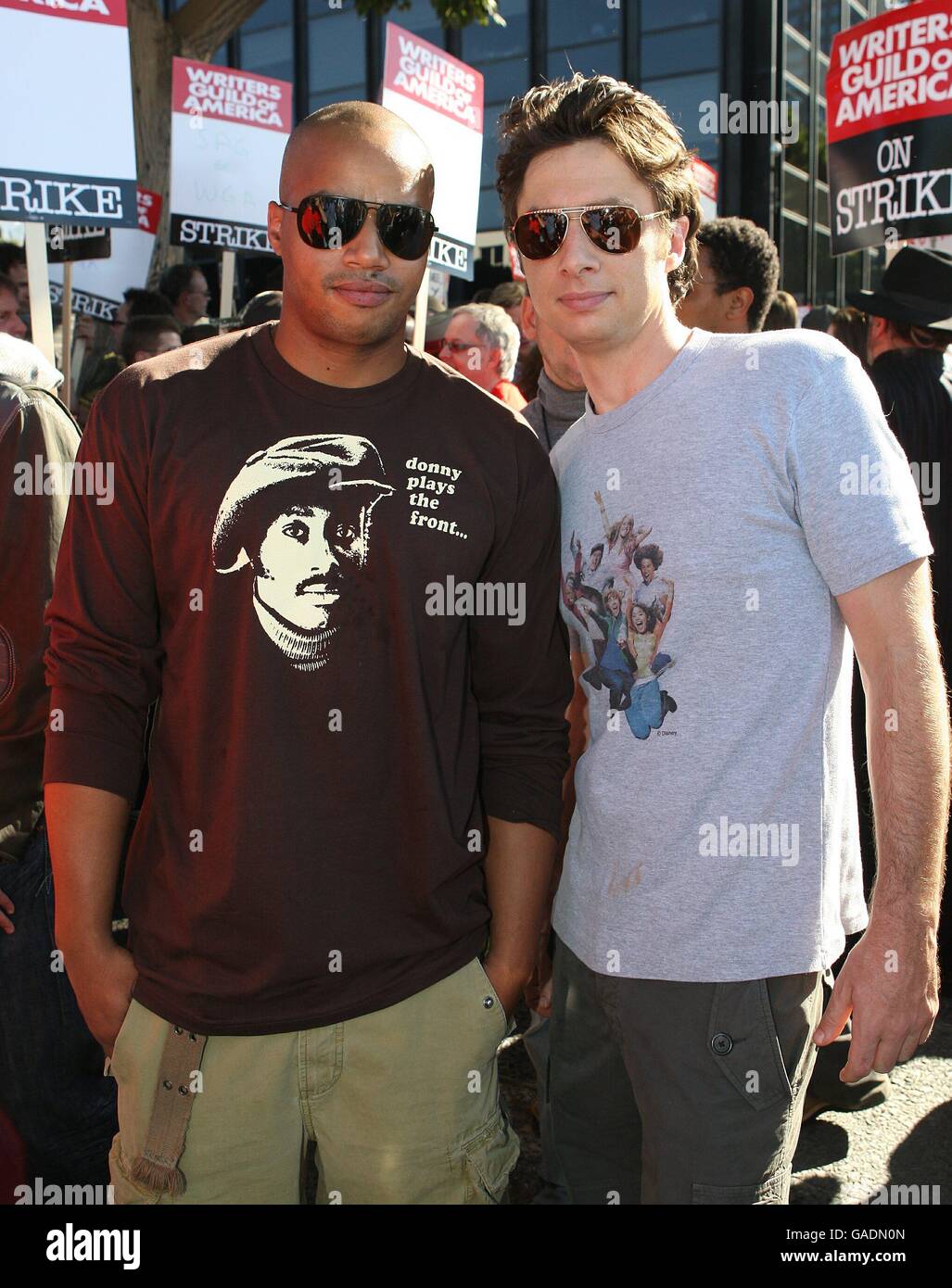 Writers Guild Strike - Los Angeles Stock Photo - Alamy