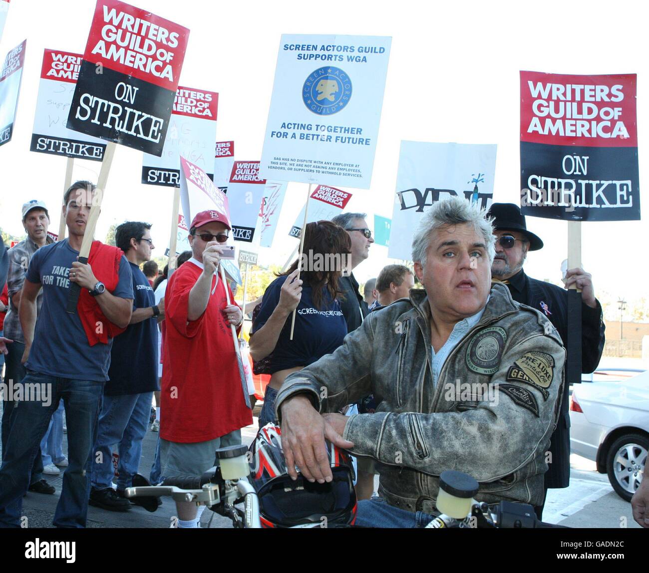 Writers Guild Strike - Los Angeles Stock Photo - Alamy