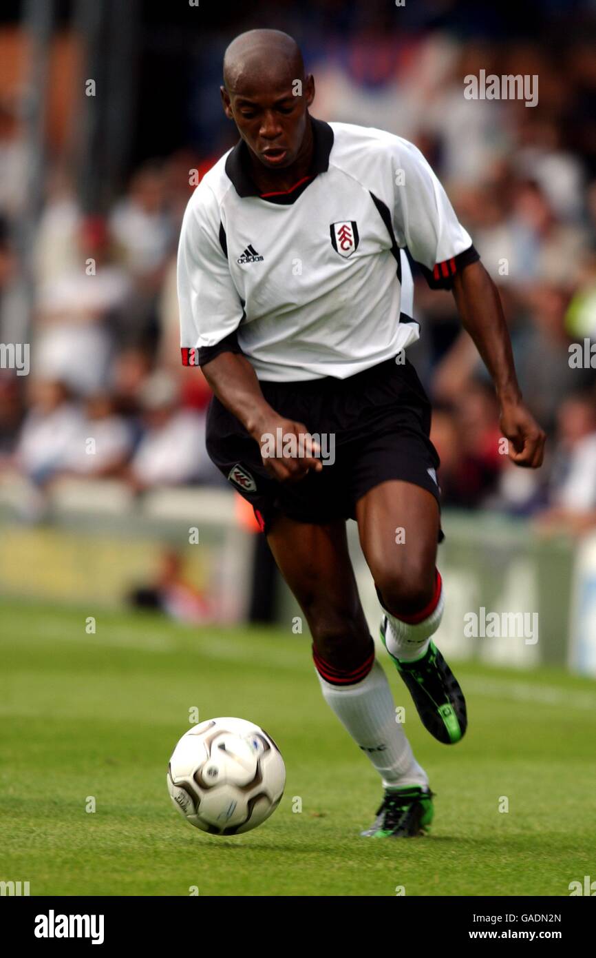Soccer - UEFA Intertoto Cup - Third Round - Fulham v Egaleo Stock Photo ...