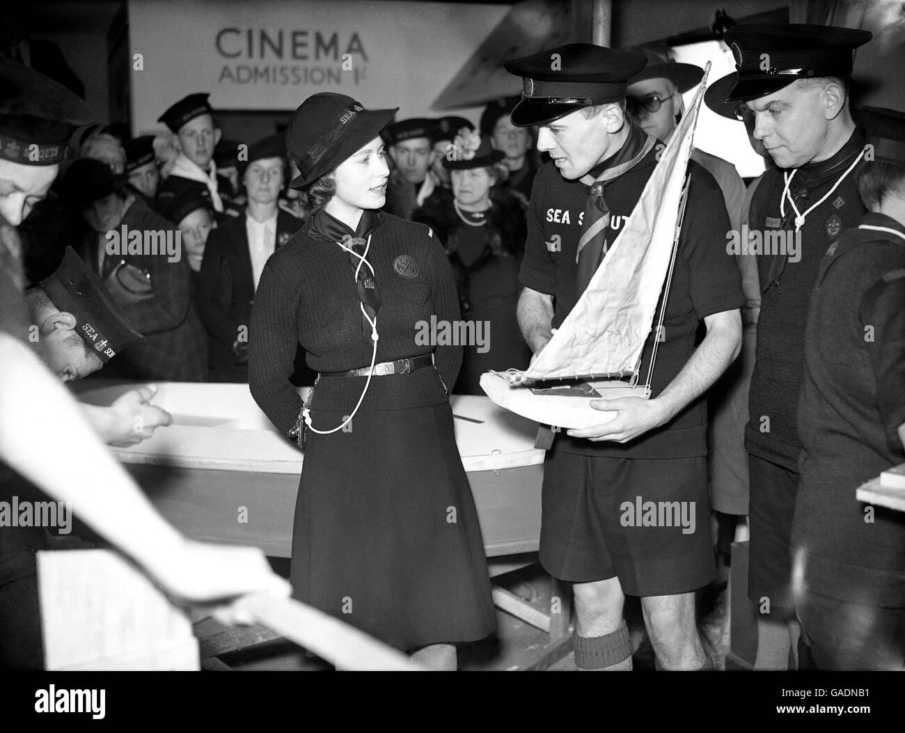 Sea scouts Black and White Stock Photos & Images - Alamy