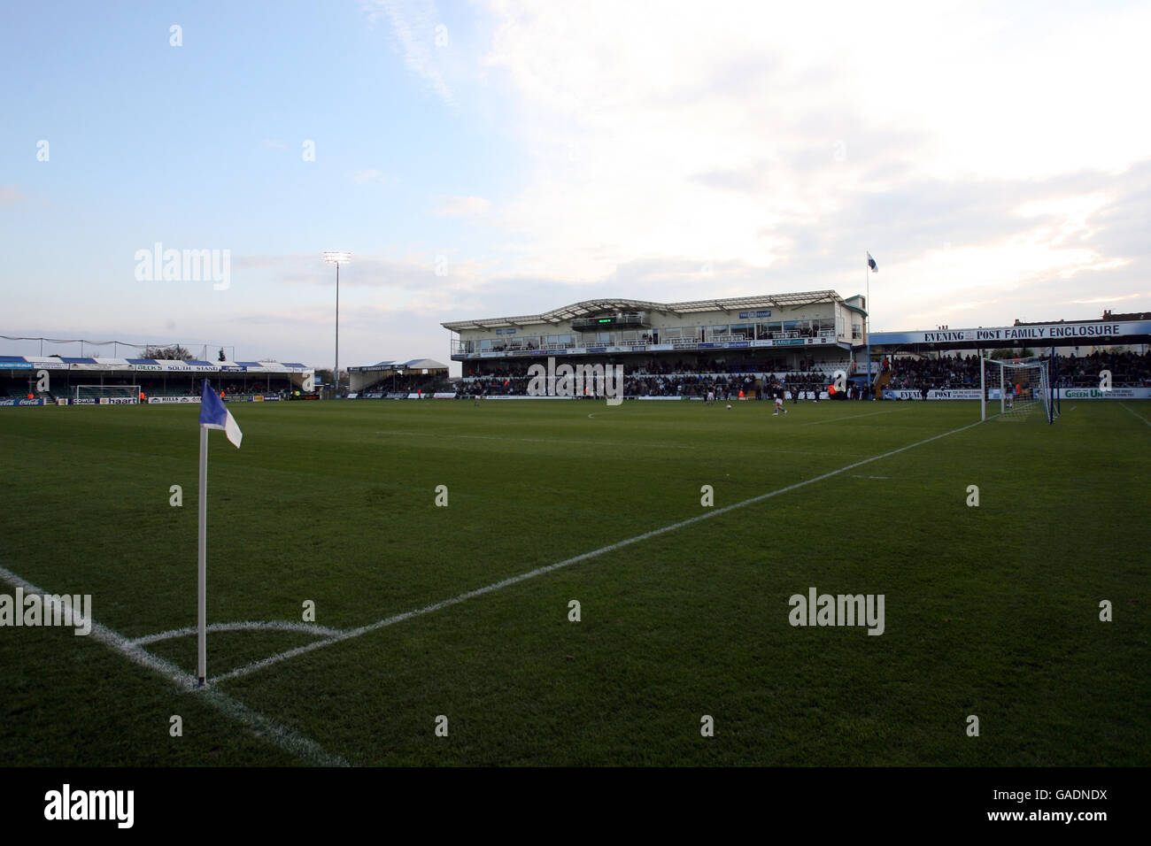 Bristol rovers ground memorial stadium hi-res stock photography and ...