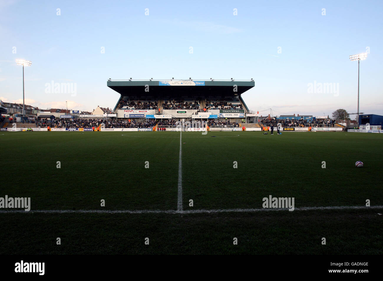 Bristol rovers ground memorial stadium hi-res stock photography and ...