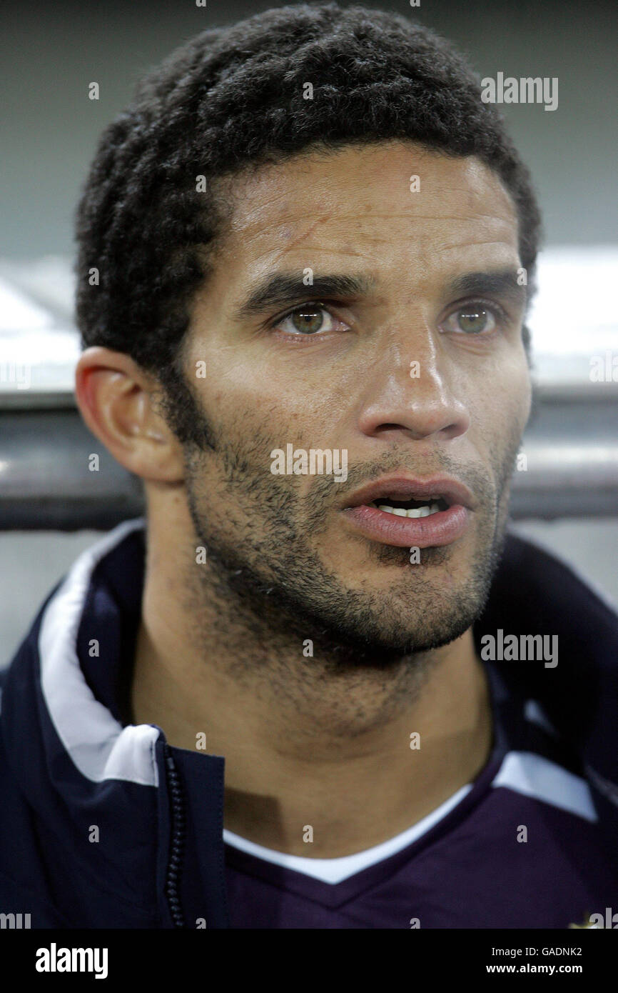 England's David James during the International Friendly at the Ernst ...