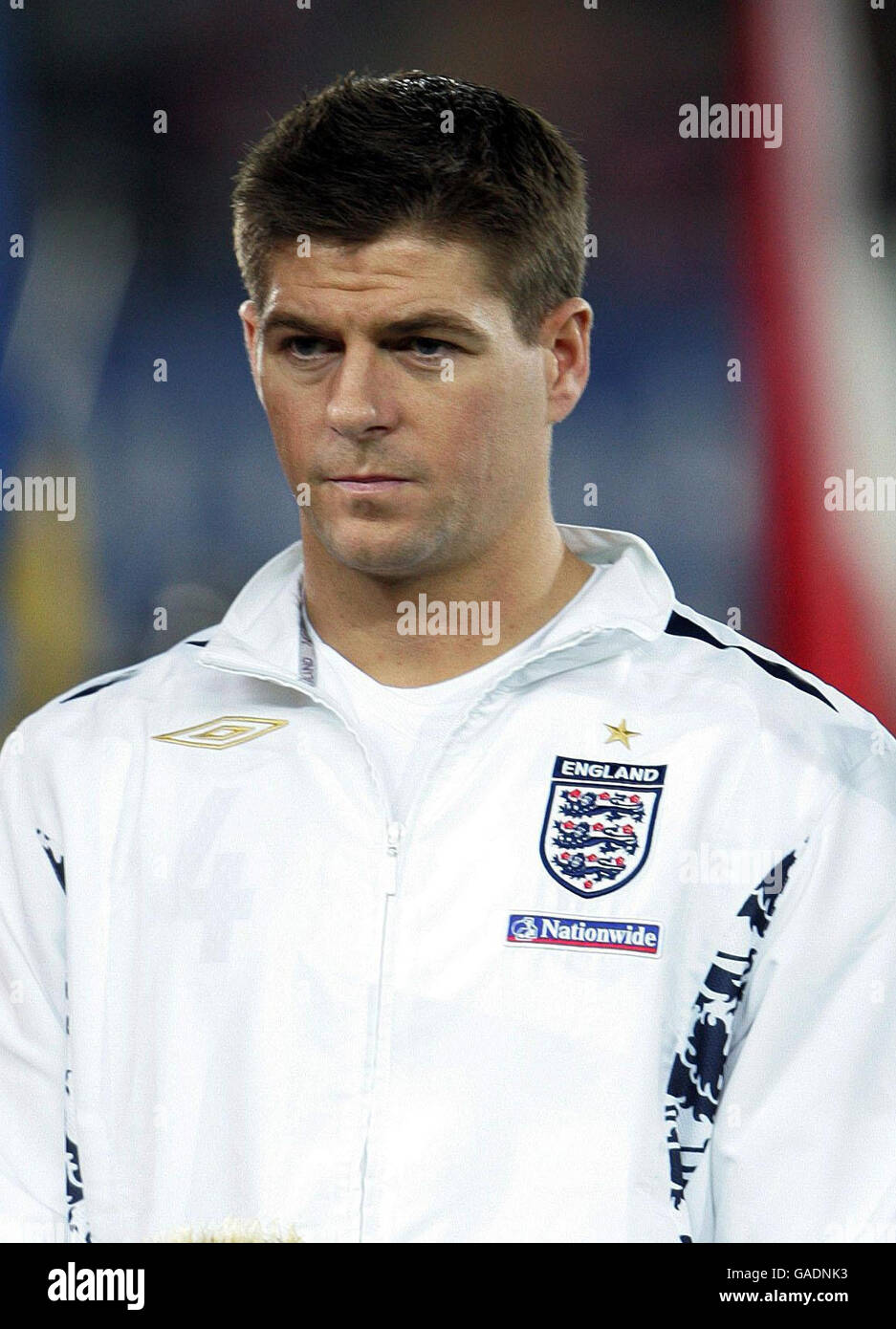 England's Steven Gerrard during the International Friendly at the Ernst ...