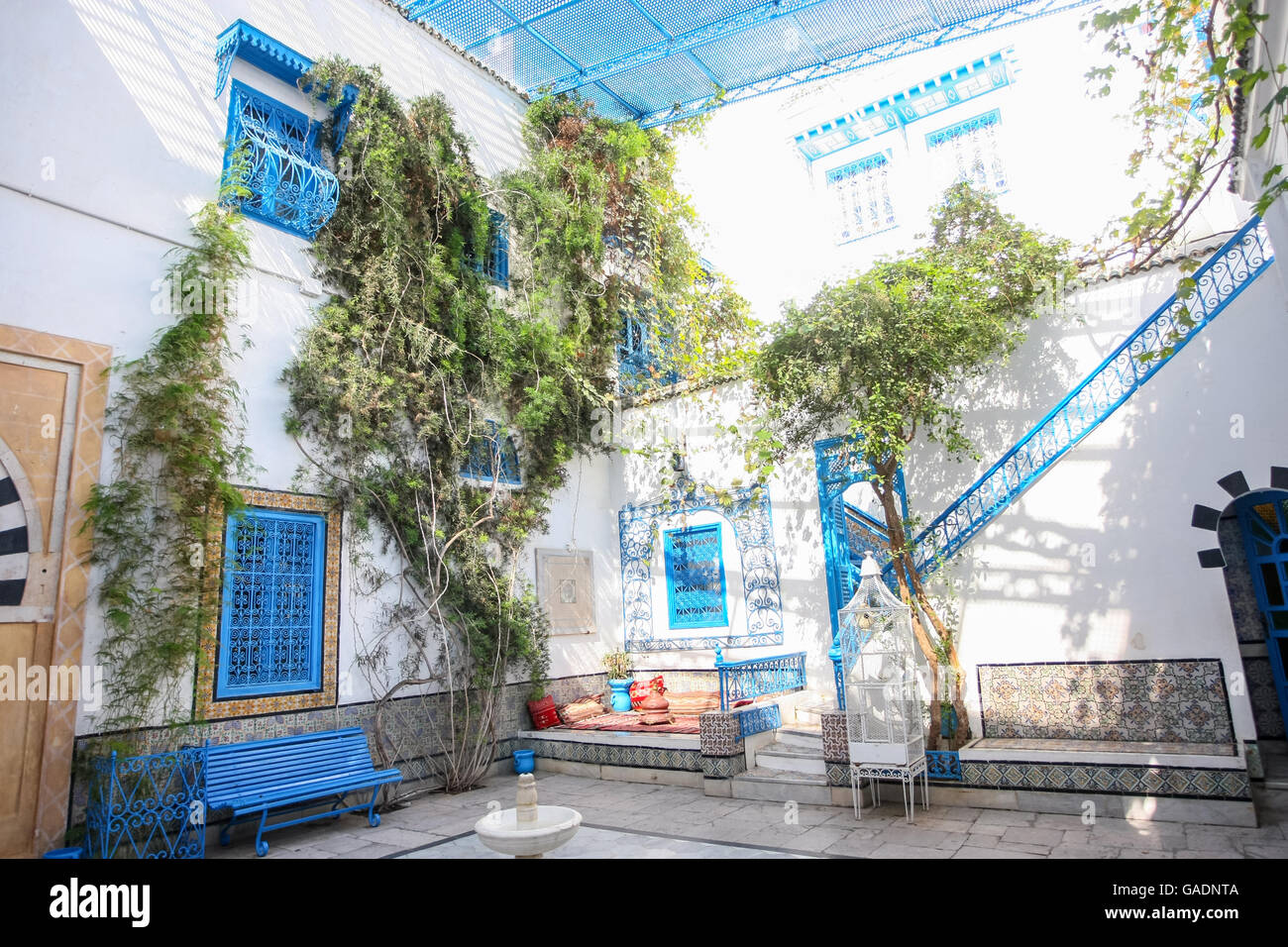 Typical tunisian house interior hi-res stock photography and images - Alamy