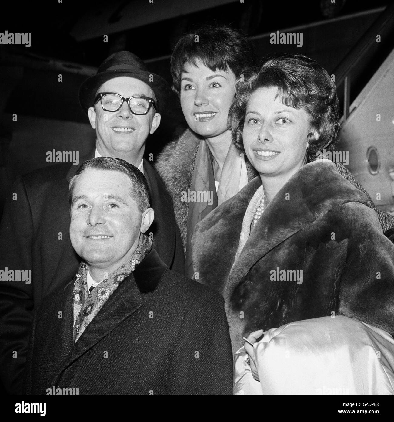 Eric morecambe wife joan morecambe Black and White Stock Photos ...