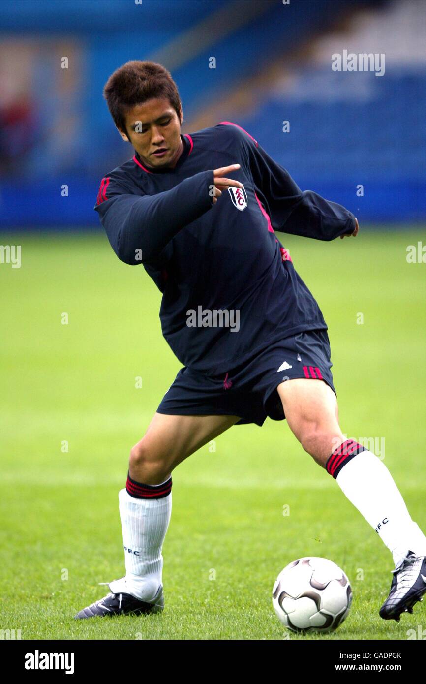 Soccer uefa intertoto cup semi final first leg fulham sochaux hi-res ...