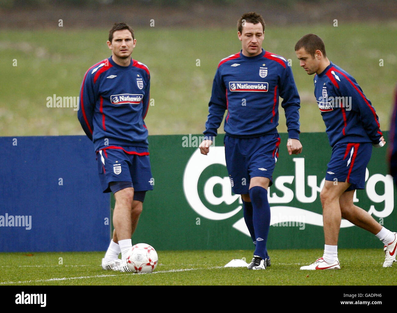 John terry joe cole training session london colney hertfordshire hi-res ...