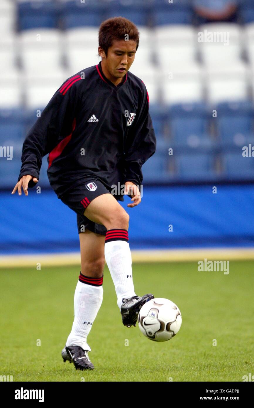 Soccer uefa intertoto cup semi final first leg fulham sochaux hi-res ...