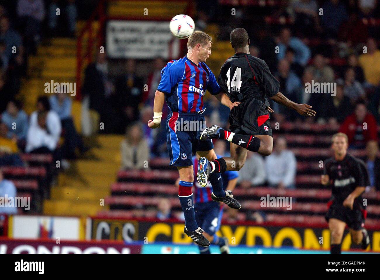 Soccer - Friendly - Crystal Palace v Charlton Athletic Stock Photo - Alamy