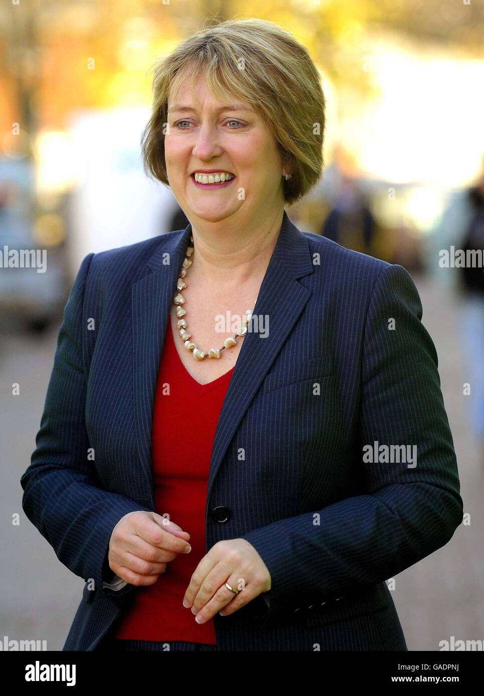 Jacqui Smith visits Redditch Stock Photo - Alamy