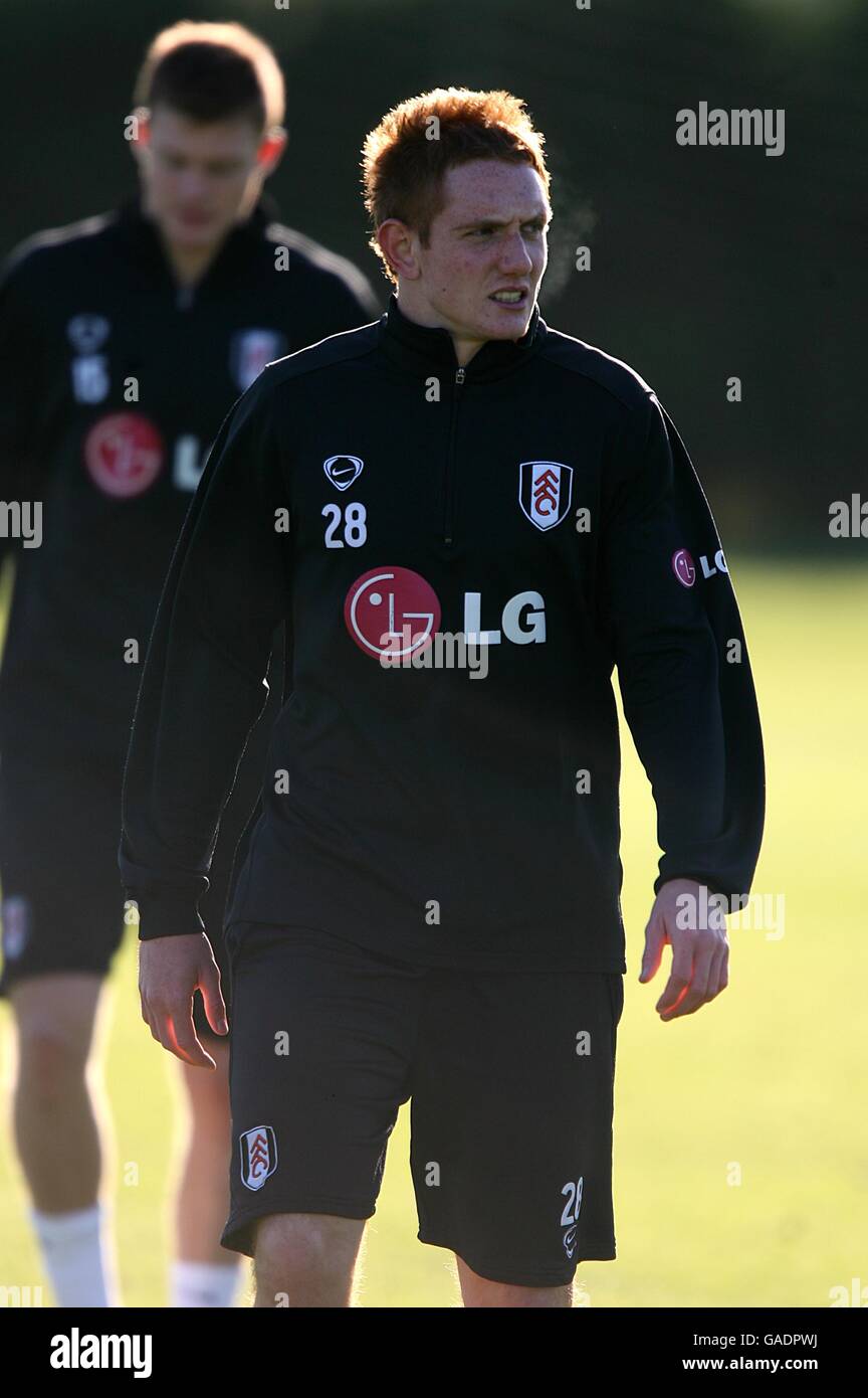 Soccer - Barclays Premier League - Fulham Training - Motspur Park ...
