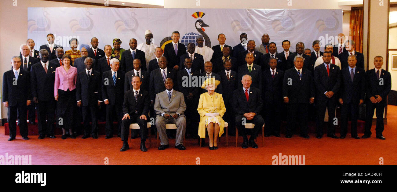 Royalty - Queen Elizabeth II Visit to Uganda Stock Photo - Alamy