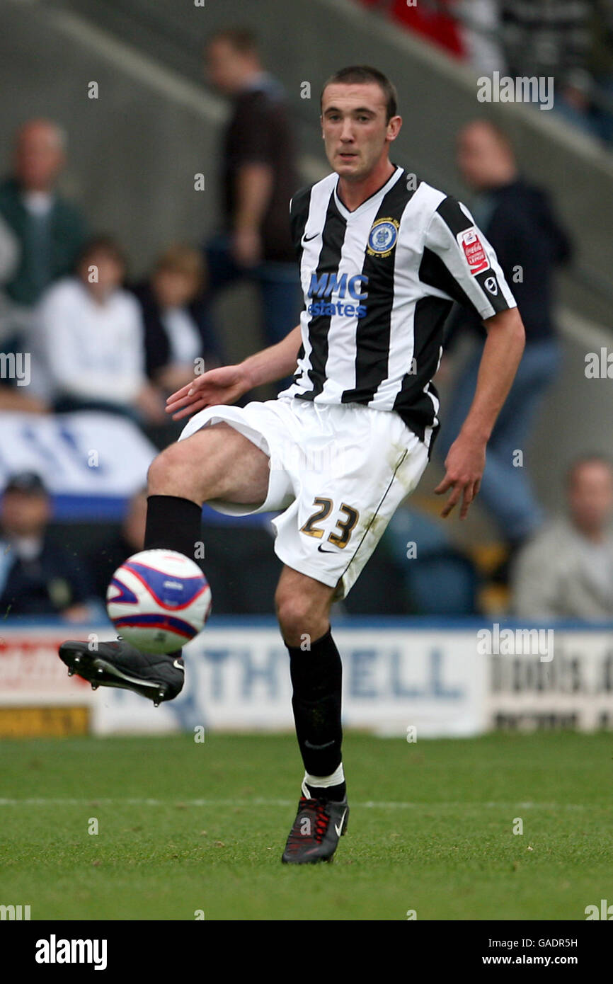 Soccer coca cola football league two rochdale v bury spotland stadium ...