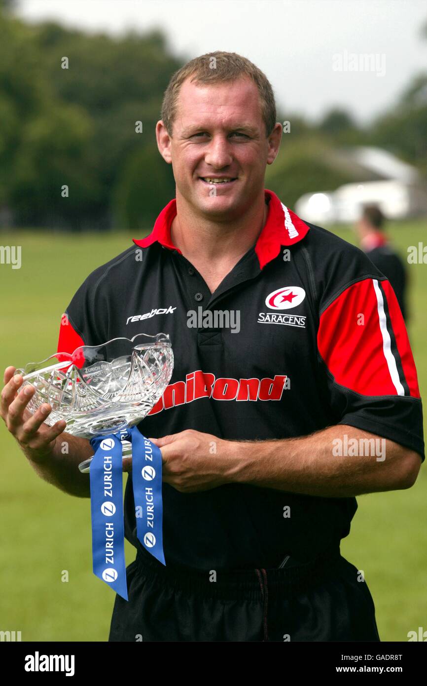 Rugby Union - Saracens Headshots. Richard Hill, Saracens Stock Photo ...