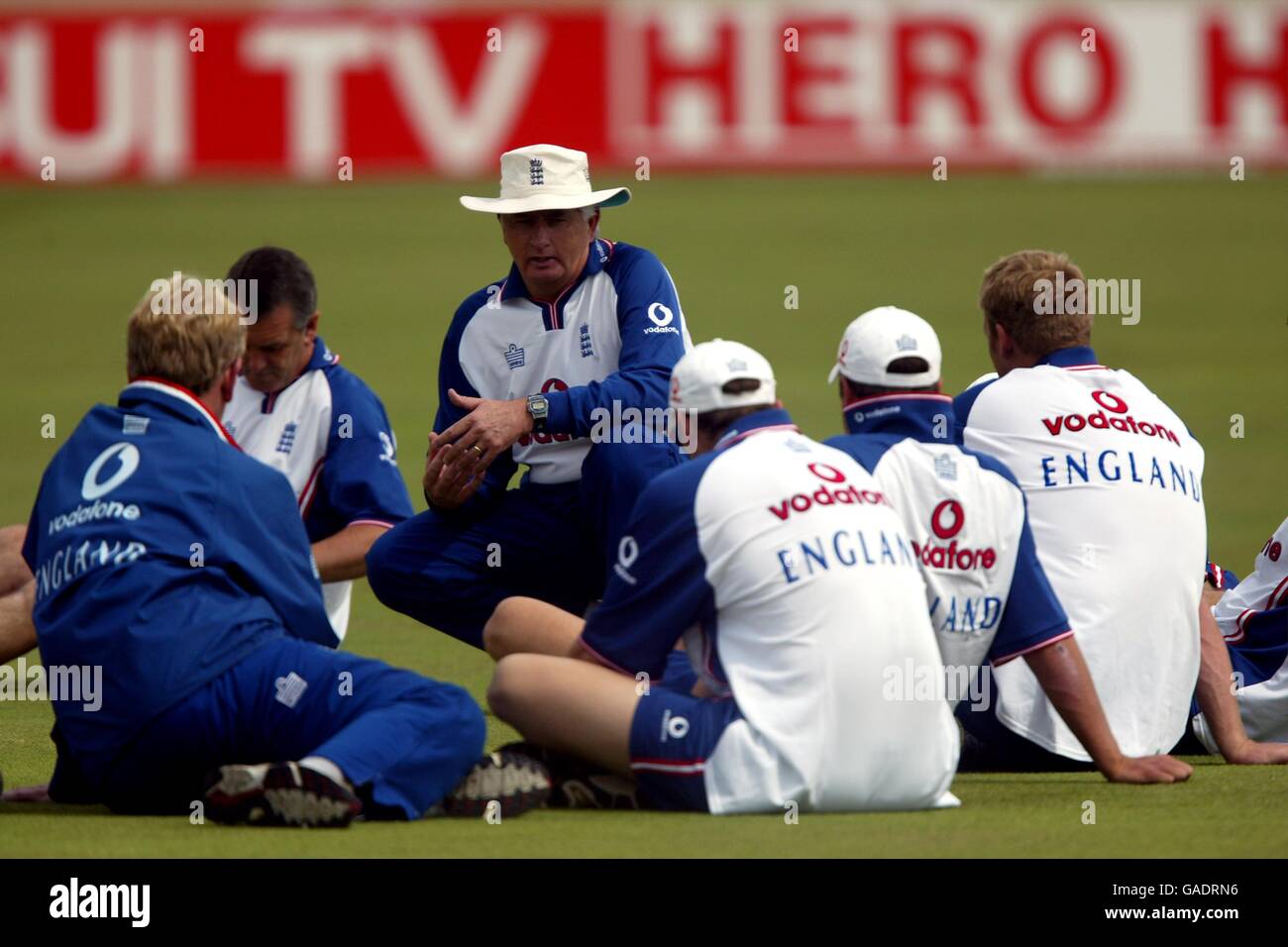 Cricket - England v India - Second npower Test - Nets Stock Photo - Alamy