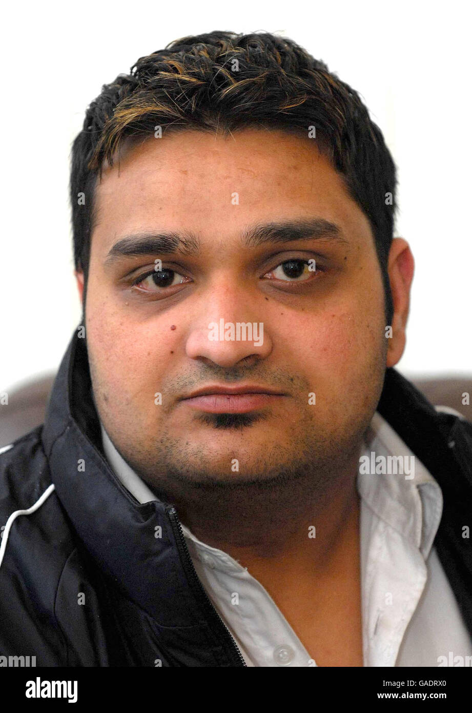 .Abid Hussain 23, from Birmingham who was sent documents belonging to somebody else by the SIA ...