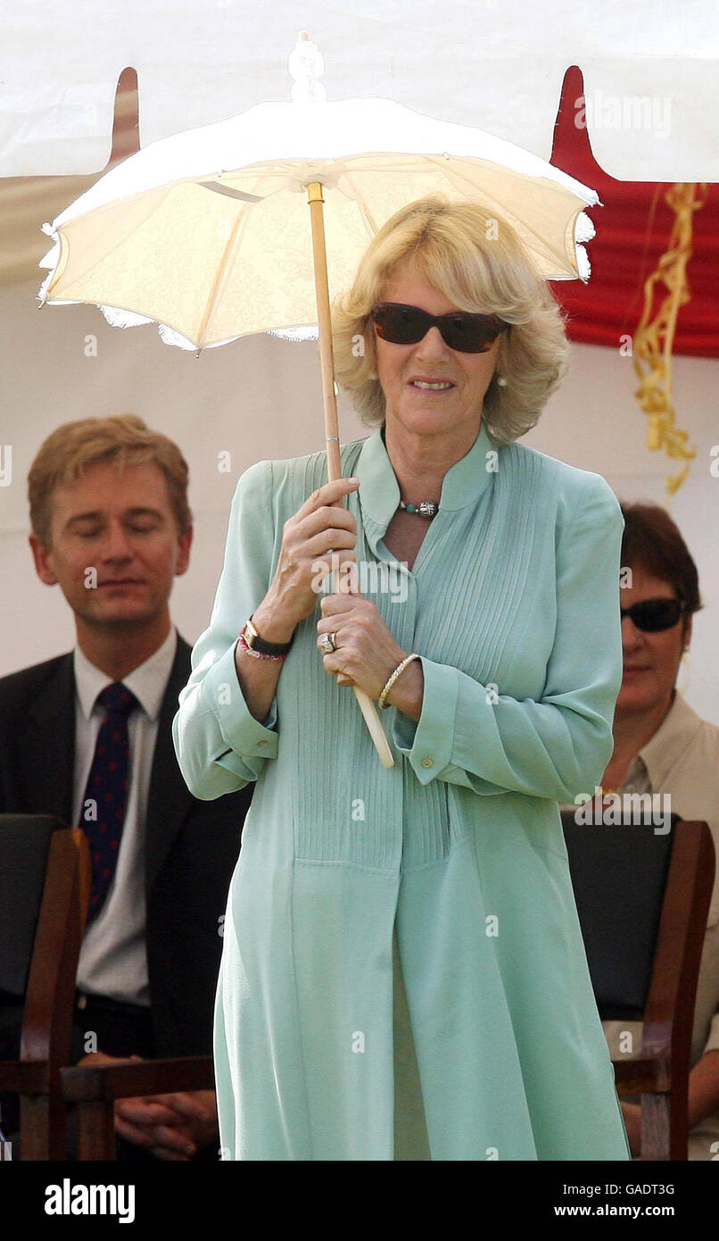The Duchess of Cornwall visit St Joseph's School in Naggalama, Uganda ...