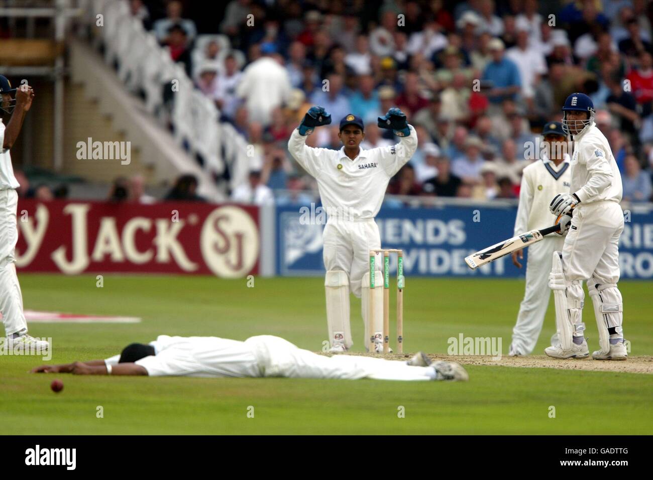Mark butcher england v india hi-res stock photography and images - Alamy