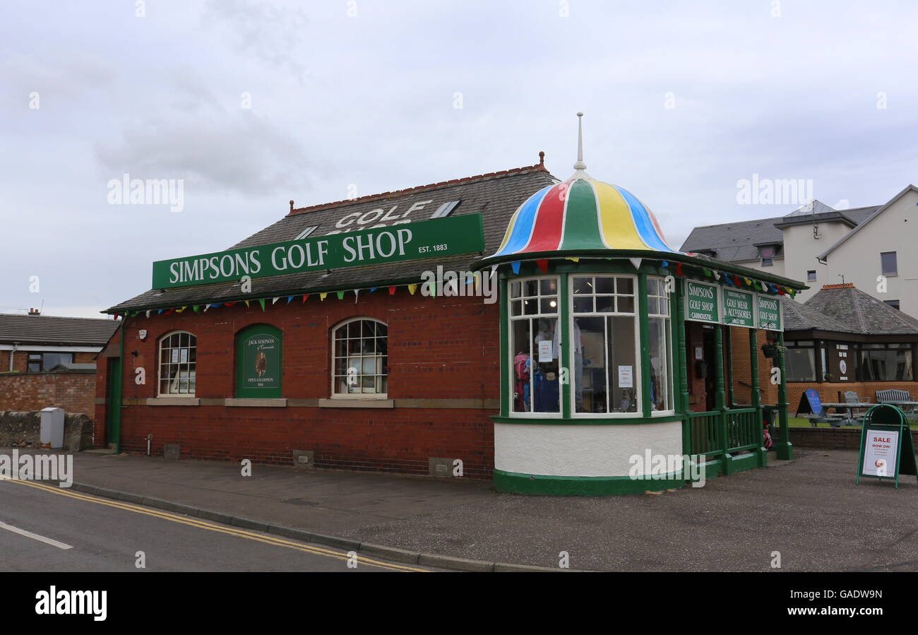 Simpsons golf shop carnoustie hi-res stock photography and images - Alamy