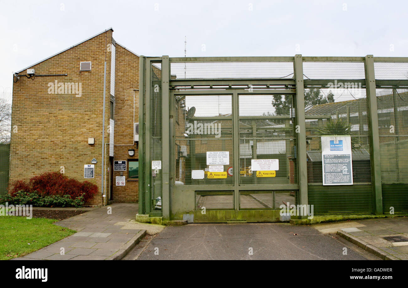 Entrance to hmp cookham wood in rochester hi-res stock photography and ...