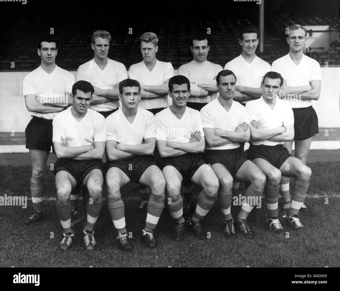 The England team to play Northern Ireland: (back row, l-r) Johnny ...