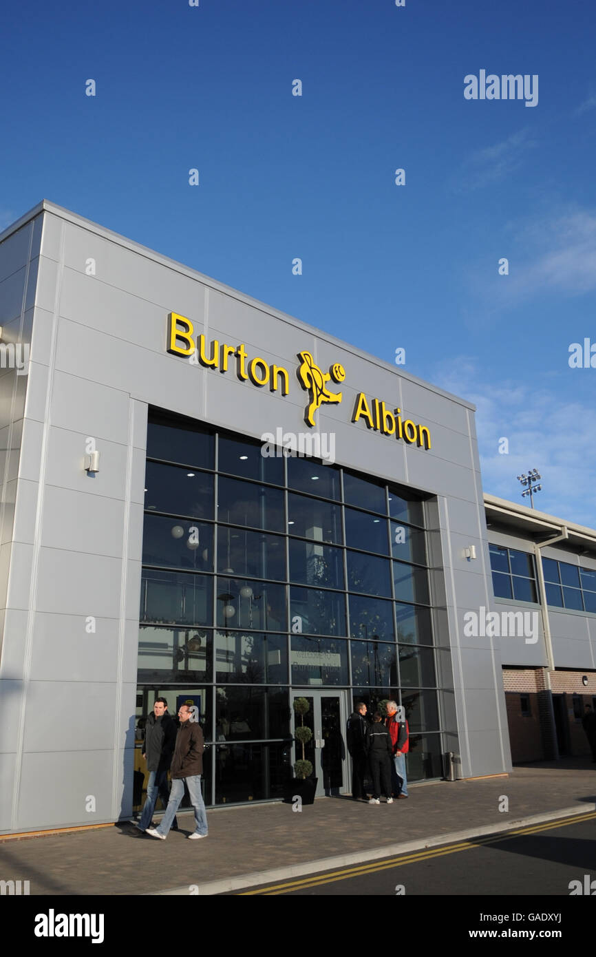 Soccer - FA Cup - Second Round - Burton Albion v Barnet - Pirelli ...