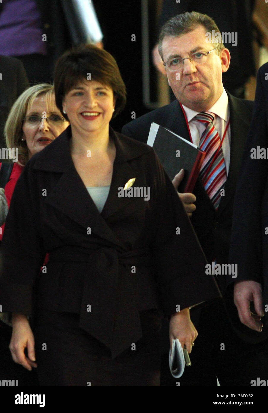 Scottish Labour MSP David Whitton walks behind Scottish Labour party ...