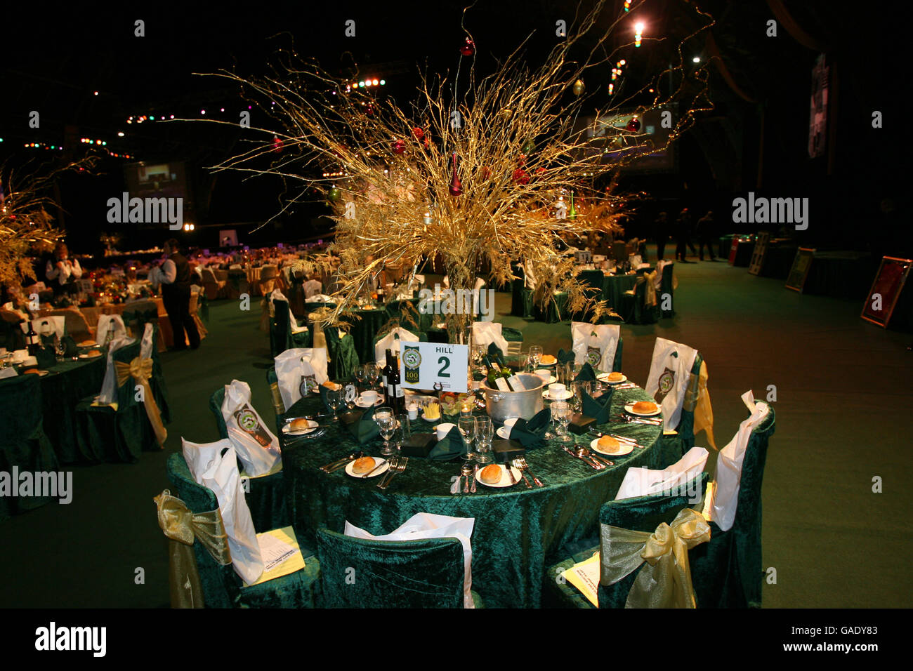 Soccer - PFA Gala Dinner - GMEX Centre. A general view of the PFA Gala ...