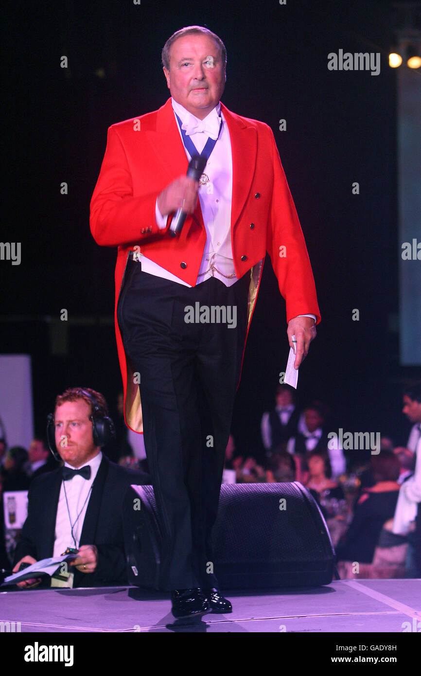 Soccer - PFA Gala Dinner - GMEX Centre. The Toastmaster introduces the ...