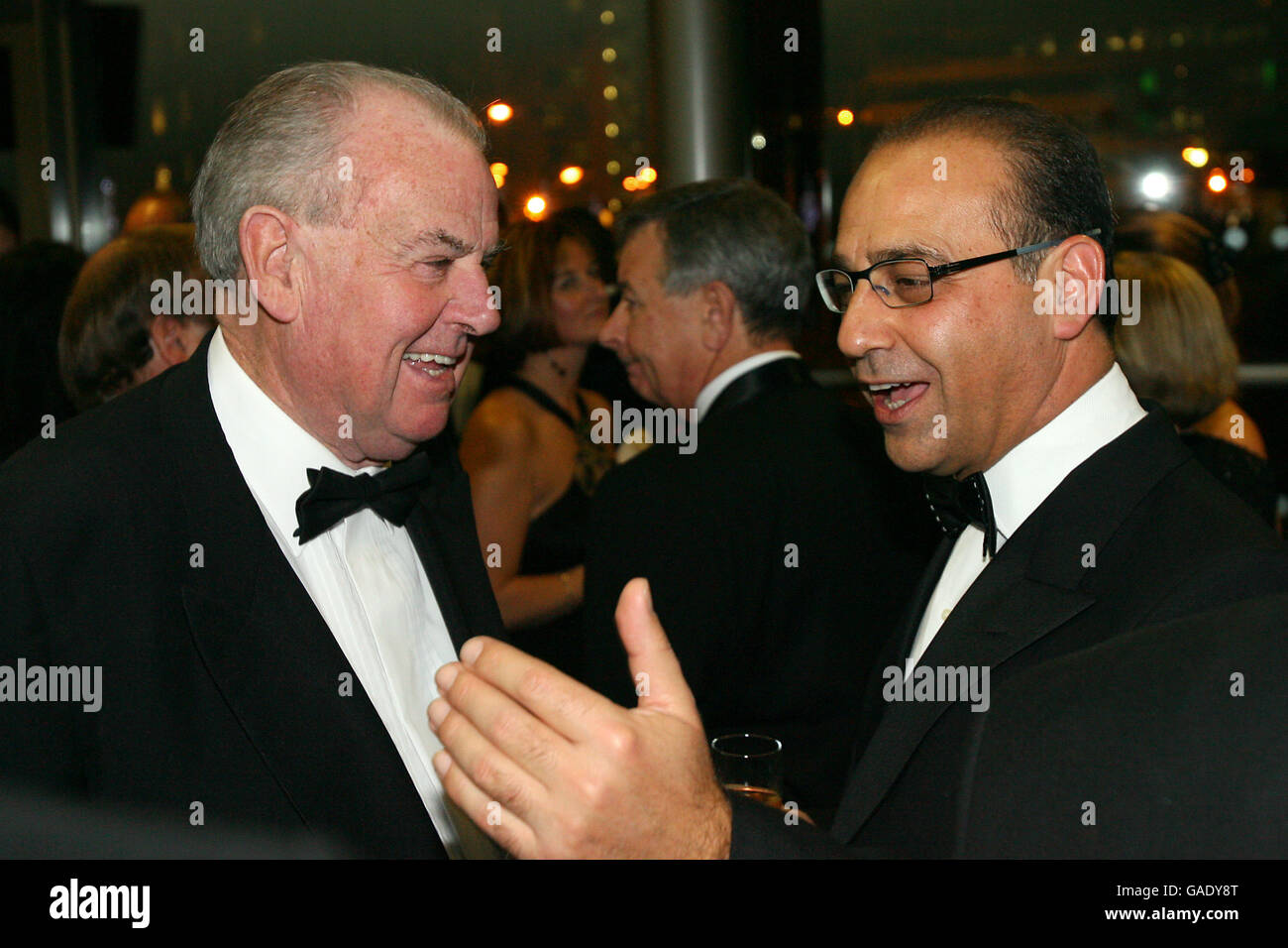 Soccer - PFA Gala Dinner - GMEX Centre. Theo Paphitis (r) in ...