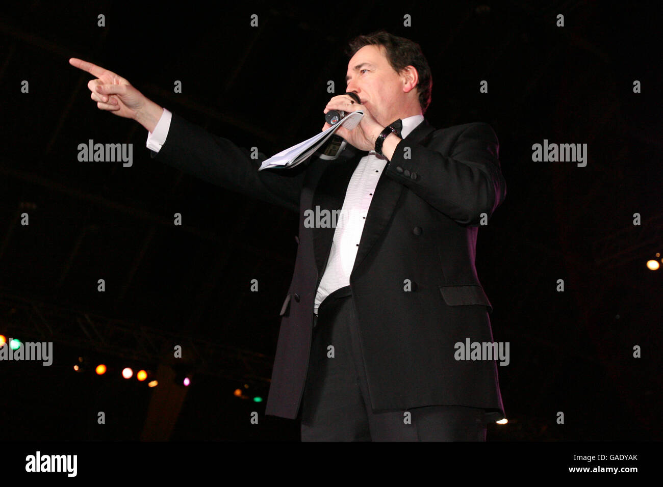 Soccer - PFA Gala Dinner - GMEX Centre. The Auctioneer at the PFA ...